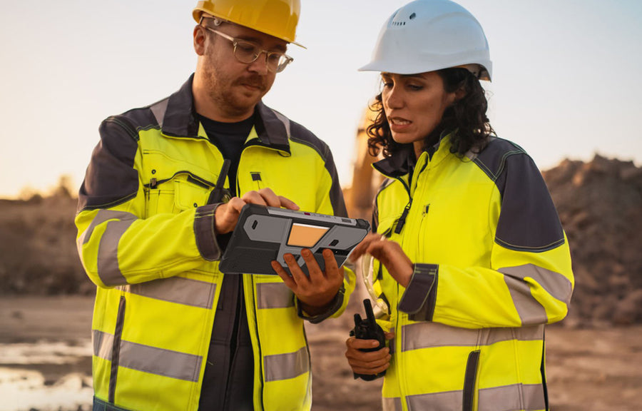 TANK Pad - First 5G Rugged Tablet with Built-in Projector
