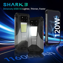 SHARK 3 - 5G Rugged Phone with Dimensity 8300, AMOLED Screen